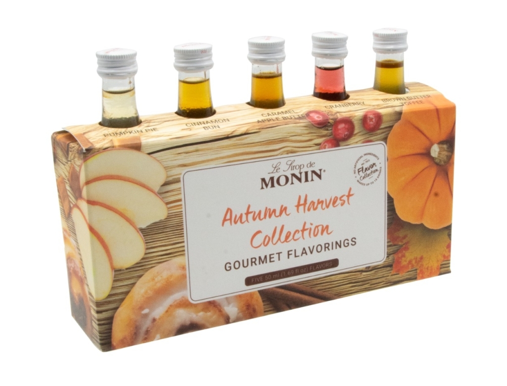 Monin Sample Flavor 5 Pack – AUTUMN HARVEST Collection - Orleans Coffee